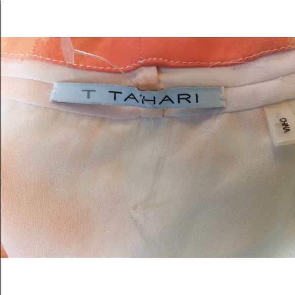 Tahari | Tops | Tahari Sheer Semi Hi Low Tunic Sleeveless Blouse S ...